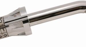 Trimax Standard 1/2" Dia. Resettable Combinaiton Bent Pin Receiver Lock MAG125, Clam Packaging, Chrome