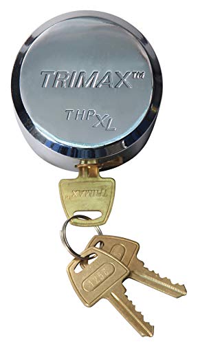 Trimax THPXL Hockey Puck Internal Shackle Trailer Door Lock - Rekeyable