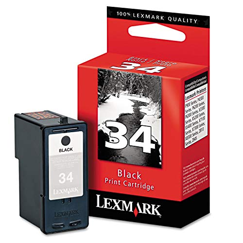 Lexmark #34 Black Print Cartridge