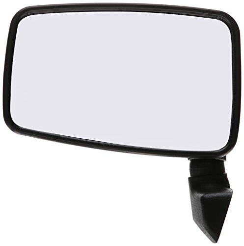 Omix | 11002.17 | Door Mirror, Left, Black | OE Reference: 55027207 | Fits 1987-1995 Jeep Wrangler YJ