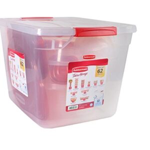 Rubbermaid TakeAlongs Containter Variety Pack with Lids - 62 Pieces