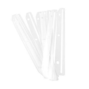 Baumgartens, JT9000, Magazine Organizer, 12 Pack, Color Clear, Sold As 2 Packs, Total of 24 Each