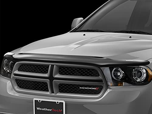 WeatherTech Custom Fit Stone & Bug Deflector for Dodge Ram 1500, Dark Smoke