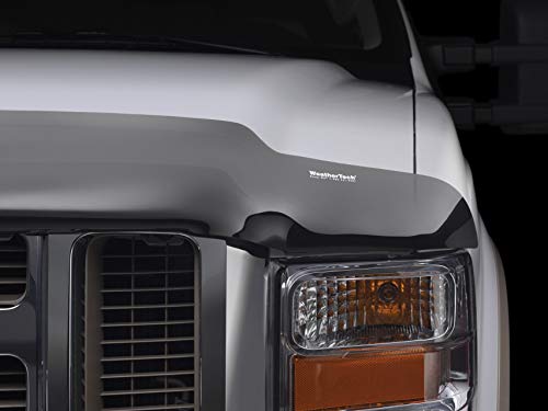 WeatherTech Custom Fit Stone & Bug Deflector for Dodge Ram 1500, Dark Smoke