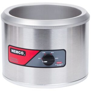 nemco – 6103a – 11 qt round countertop cooker/warmer