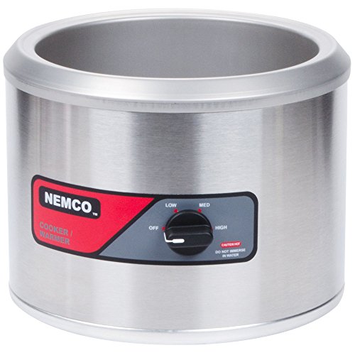 Nemco - 6103A - 11 Qt Round Countertop Cooker/Warmer