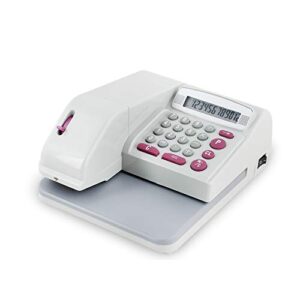 ubicon checkwriter with two additional ink cartridges (rx200ubi), red