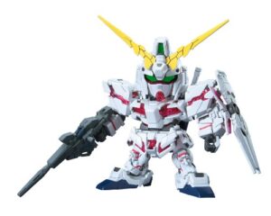 bandai hobby bb#360 unicorn gundam, bandai sd action figure