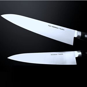 MASAMOTO VG Japanese Chef Knife 8.2" (210mm) Gyuto Professional Chef's Knife, Ultra Sharp Japanese Stainless Steel Blade, Duracon Handle, Made in JAPAN