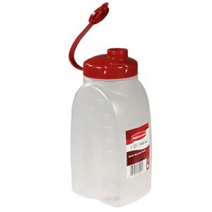 Rubbermaid MixerMate Bottle, 1 Quart, Chili Red