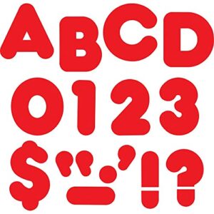 trend enterprises, inc. ready letters letter &amp number, red