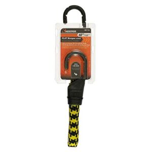 Keeper - 48” Flat Ultra Bungee Cord - UV and Weather-Resistant