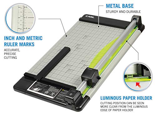 CARL Heavy Duty Rotary Paper Trimmer 18inch - 12238