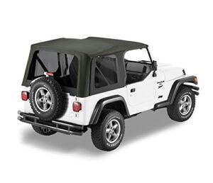 bestop 7913901 black sailcloth replace-a-top for 1997-2002 wrangler