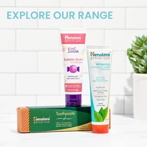 Himalaya Botanique Neem & Pomegranate Toothpaste, Original Formula for Brighter Teeth and Fresh Breath, 5.29 oz