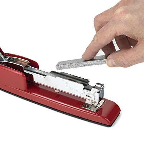 Swingline Stapler, 747 Iconic Desktop Stapler, 25 Sheet Capacity, Desk, Office, Rio Red (74736)