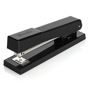 swingline stapler, light duty desktop stapler, 20 sheet capacity, durable metal, black (s7040501)