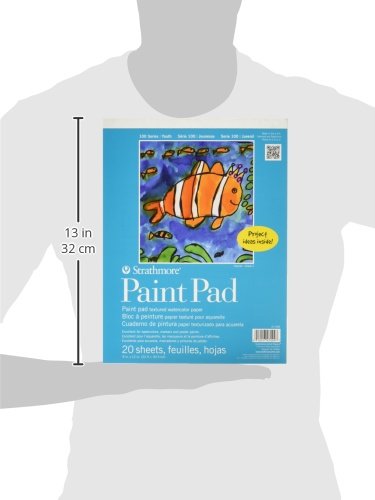 Strathmore (27-209 100 Series Youth Paint Pad, 9 by 12", 20 Sheets