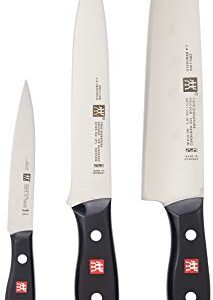 ZWILLING Twin Signature 3-pc German Knife Set, Razor-Sharp, Made in Company-Owned German Factory with Special Formula Steel perfected for almost 300 Years, Dishwasher Safe