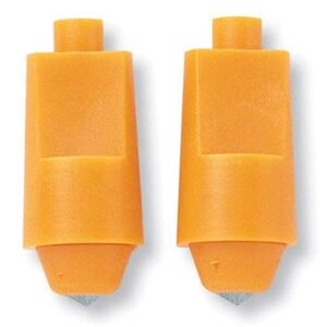 fiskars circle cutter replacement blades, 2 pack (193820-1001) , orange