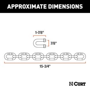 CURT 17111 Replacement Weight Distribution Hitch Chain Kit