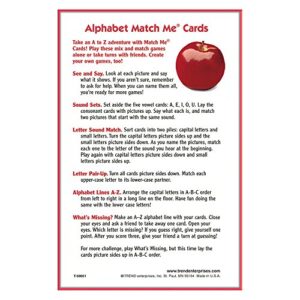 Alphabet Match Me Flash Cards