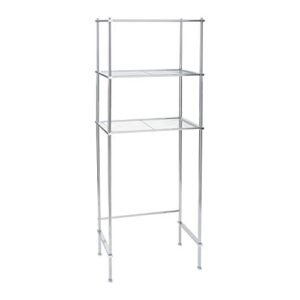 organize it all 3 tier chrome space saver bathroom organizer