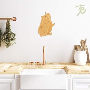 Totally Bamboo Pig Cutting Board