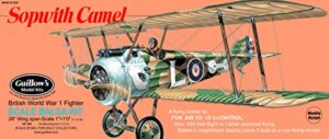 guillow’s sopwith camel model kit