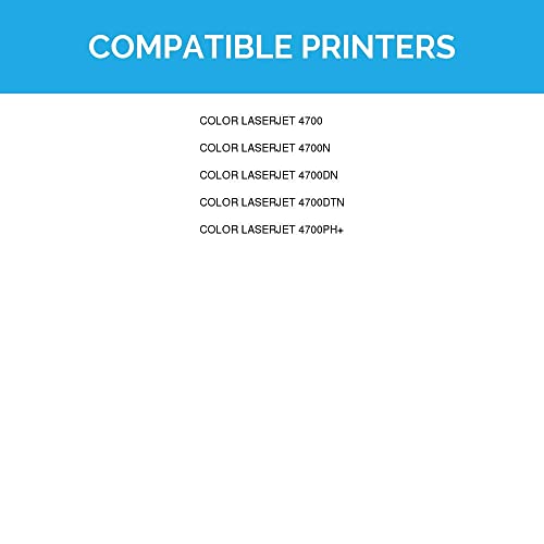 LD Compatible Toner Cartridge Replacement for HP 643A Q5951A (Cyan)