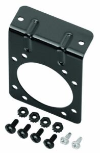 reese 118138 mounting bracket for 7-way flat , black