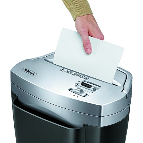 Fellowes 3103201 Powershred W11C, 11-Sheet Cross-cut Paper and Credit Card Shredder with Safety Lock