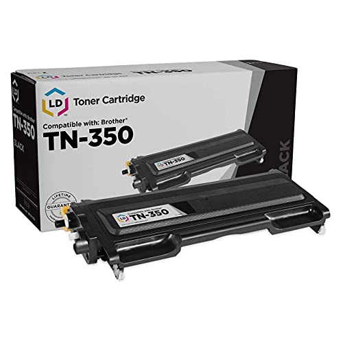 LD Compatible Toner Cartridge Replacement for Brother TN350 (Black)