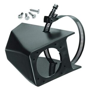 tow ready 118156 6 and 7-way connector mounting box, black, 2-1/2in.