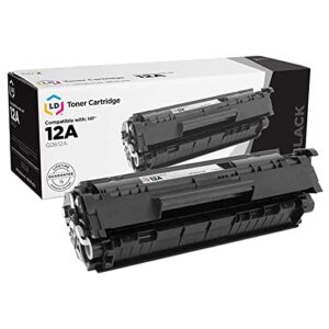 ld compatible toner-cartridge replacement for hp 12a q2612a (black)