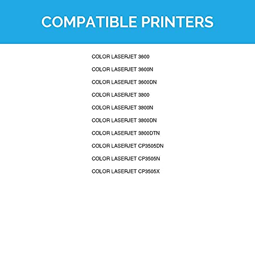 LD Products Remanufactured Toner Cartridge Replacement for HP 501A Q6470A (Black) for Color Laserjet 3600, 3600dn, 3600n, 3800, 3800dn, 3800dtn, 3800n, CP3505dn, CP3505n, CP3505x