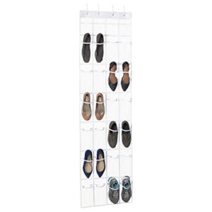 over the door clear shoe organizer/storage rack