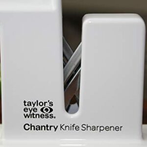 Taylor's Eye Chantry Knife Sharpener, White