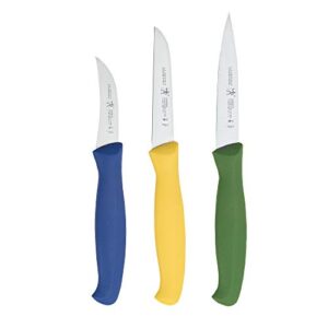 henckels j.a international accessories paring knife set, 3-piece, multi-color