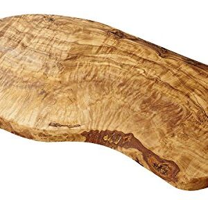 Naturally Med Olive Wood Cutting Board/Cheese Board, 14" L