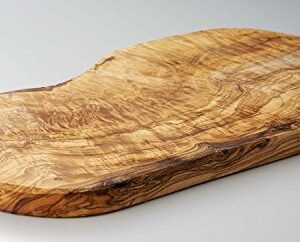 Naturally Med Olive Wood Cutting Board/Cheese Board, 14" L