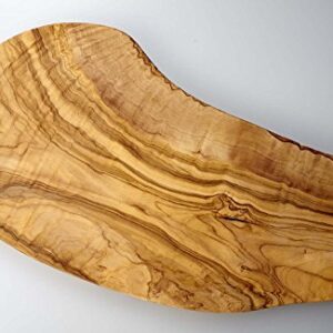 Naturally Med Olive Wood Cutting Board/Cheese Board, 14" L