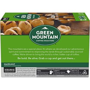 Green Mountain Coffee Roasters Hazelnut Keurig Single-Serve K-Cup pods, Light Roast Coffee, 12 Count