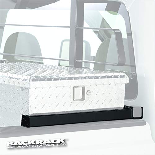 BACKRACK | 9101131 | Truck Bed Headache Rack 31" Toolbox Bracket | Fits '99-'16 Ford Superduty