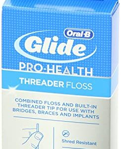 Glide Threader Floss, 30 Single-Use Packets each (Value Pack of 2)