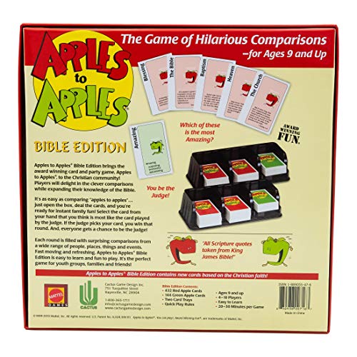 Apples to Apples Bible Edition