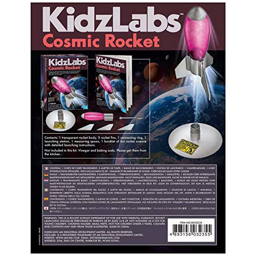 4M Cosmic Rocket Kit, Multi-Colored, One Size