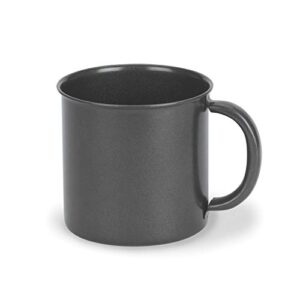 stansport black granite steel mug (274-20)