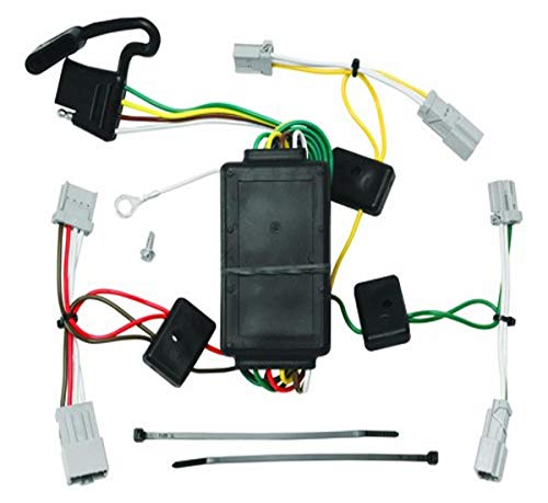 Tekonsha T-One® T-Connector Harness, 4-Way Flat, Compatible with Select Acura TSX : Honda Accord, Civic, Fit : Mazda 3 : Mitsubishi Galant