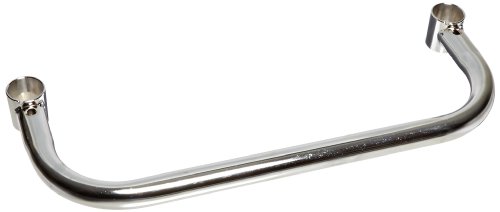 Quantum Storage Systems PH18 Push Handle for Mobile Wire Shelving Units, Chrome Finish, 18" Length